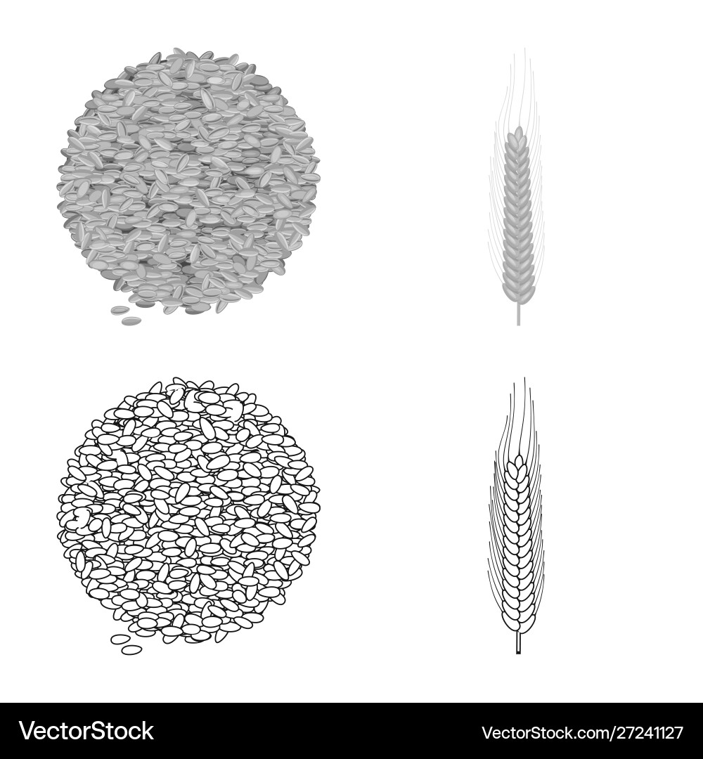 Agriculture and farming Royalty Free Vector Image