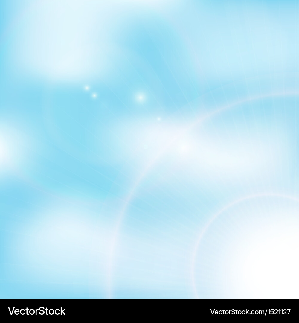 Blue sky background Royalty Free Vector Image - VectorStock