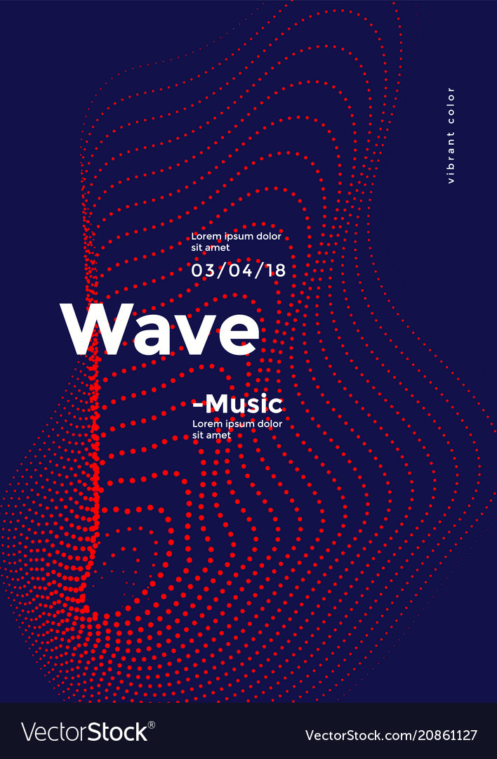 Futuristic dots pattern Royalty Free Vector Image