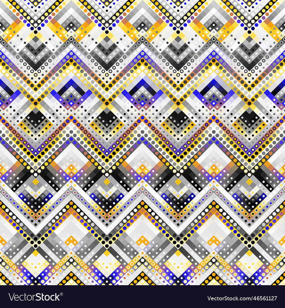 Geometric abstract pattern tileable image Vector Image