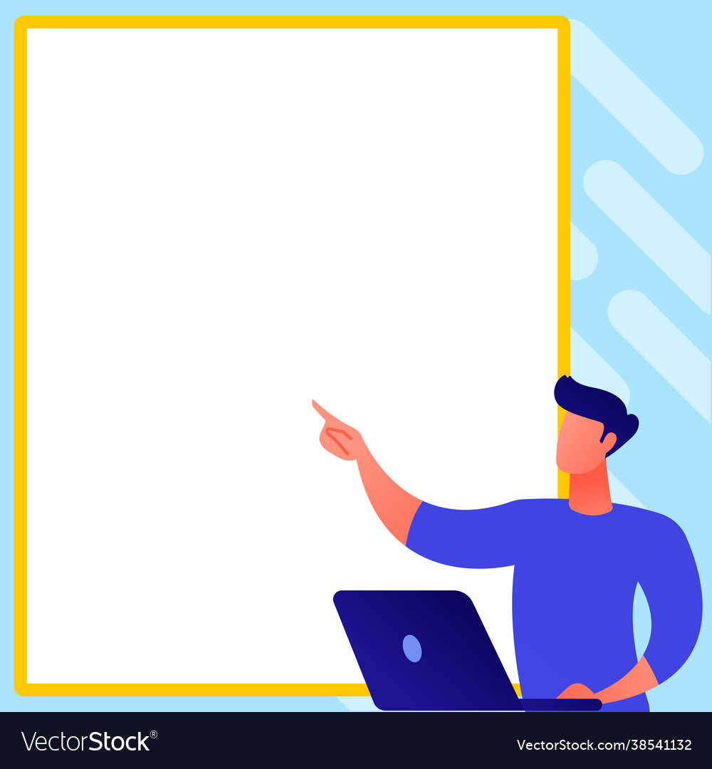 Creating new computerized filing system filling Vector Image