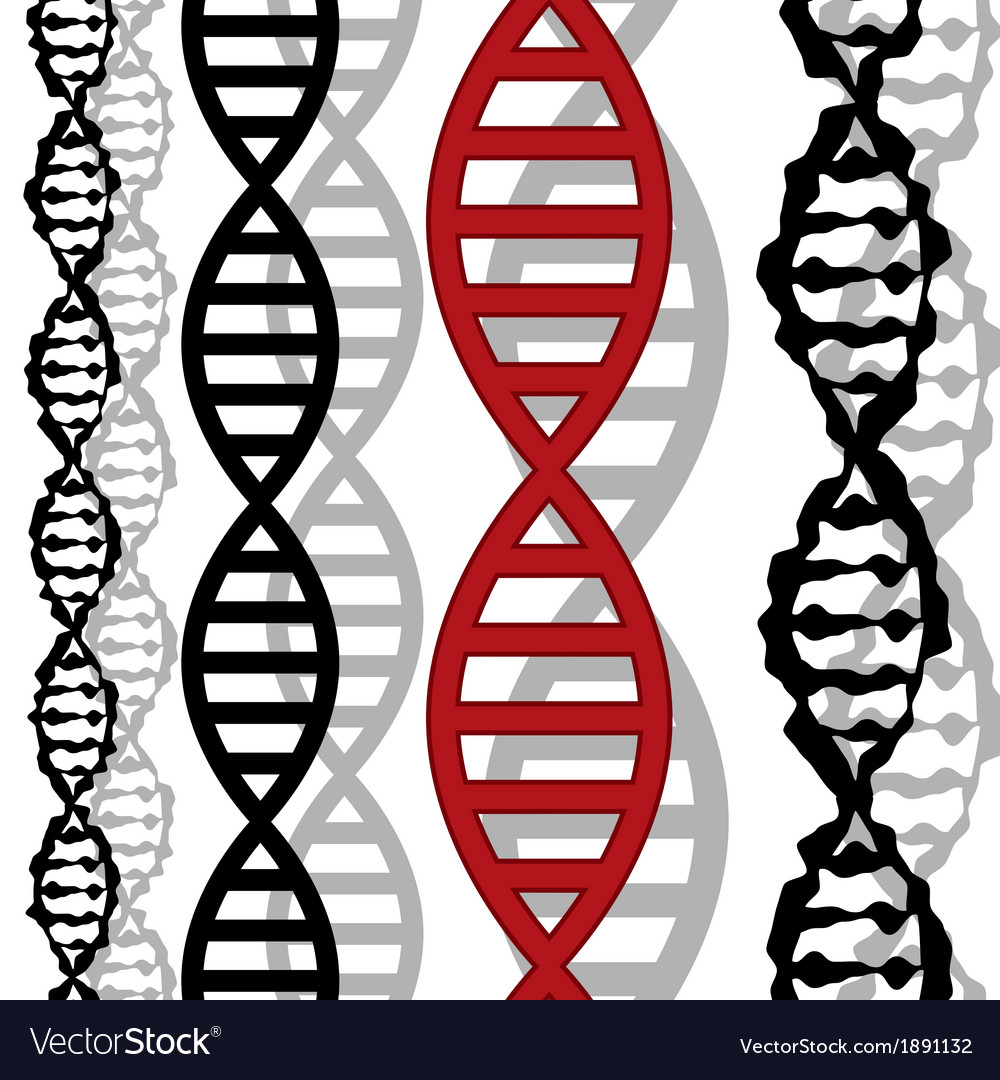 DNA background Royalty Free Vector Image - VectorStock