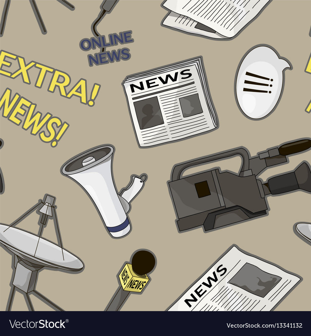 News set pattern Royalty Free Vector Image - VectorStock