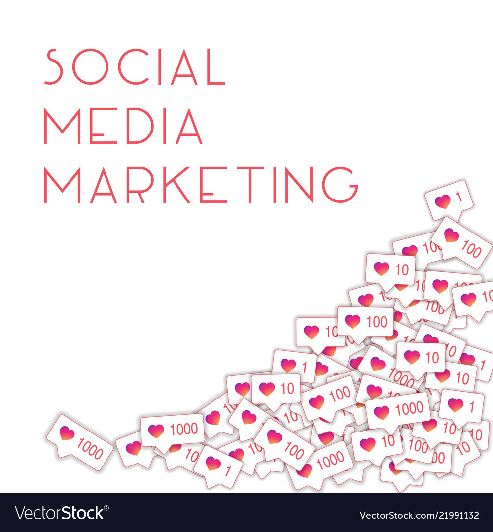 Social media icons media marketing Royalty Free Vector Image Social media icons media marketing Royalty Free Vector Image