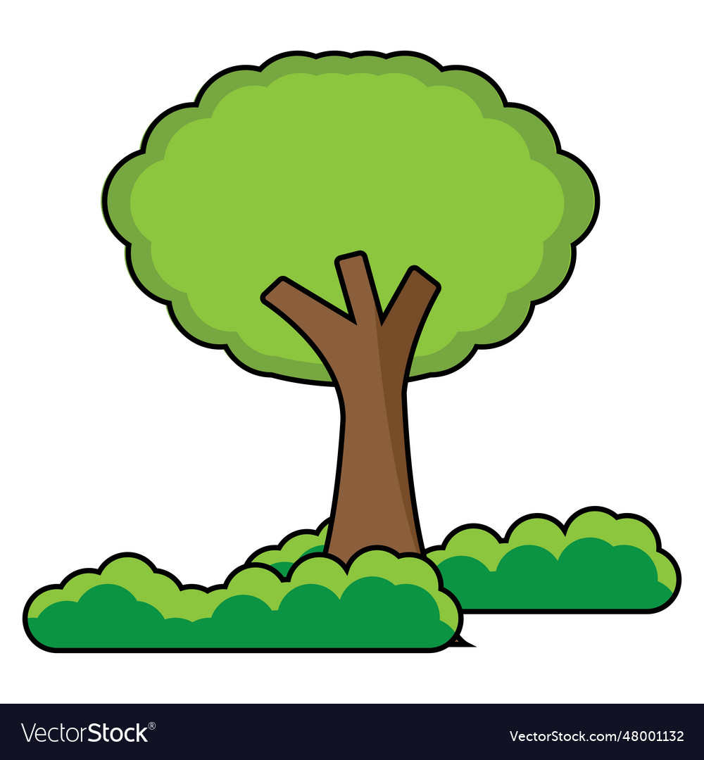 Tree icon Royalty Free Vector Image - VectorStock