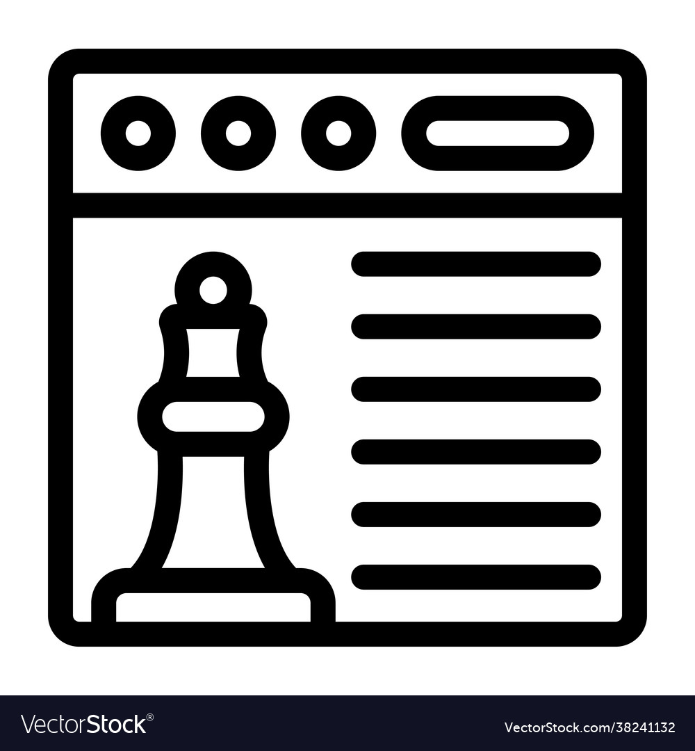 Web strategy Royalty Free Vector Image - VectorStock