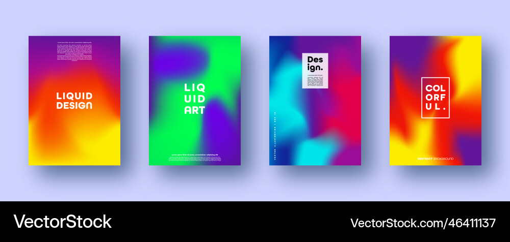 Colorful modern abstract backgrounds with neon red
