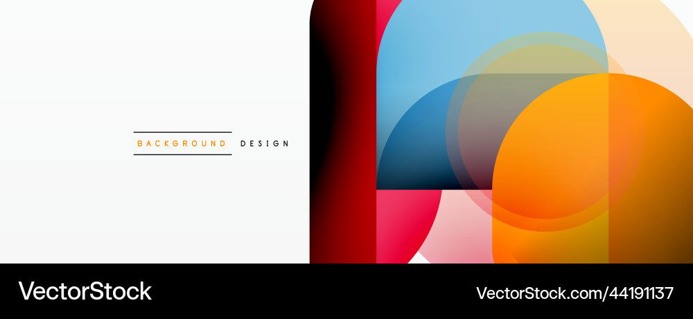 Round triangle shapes lines and circles geometric Vector Image