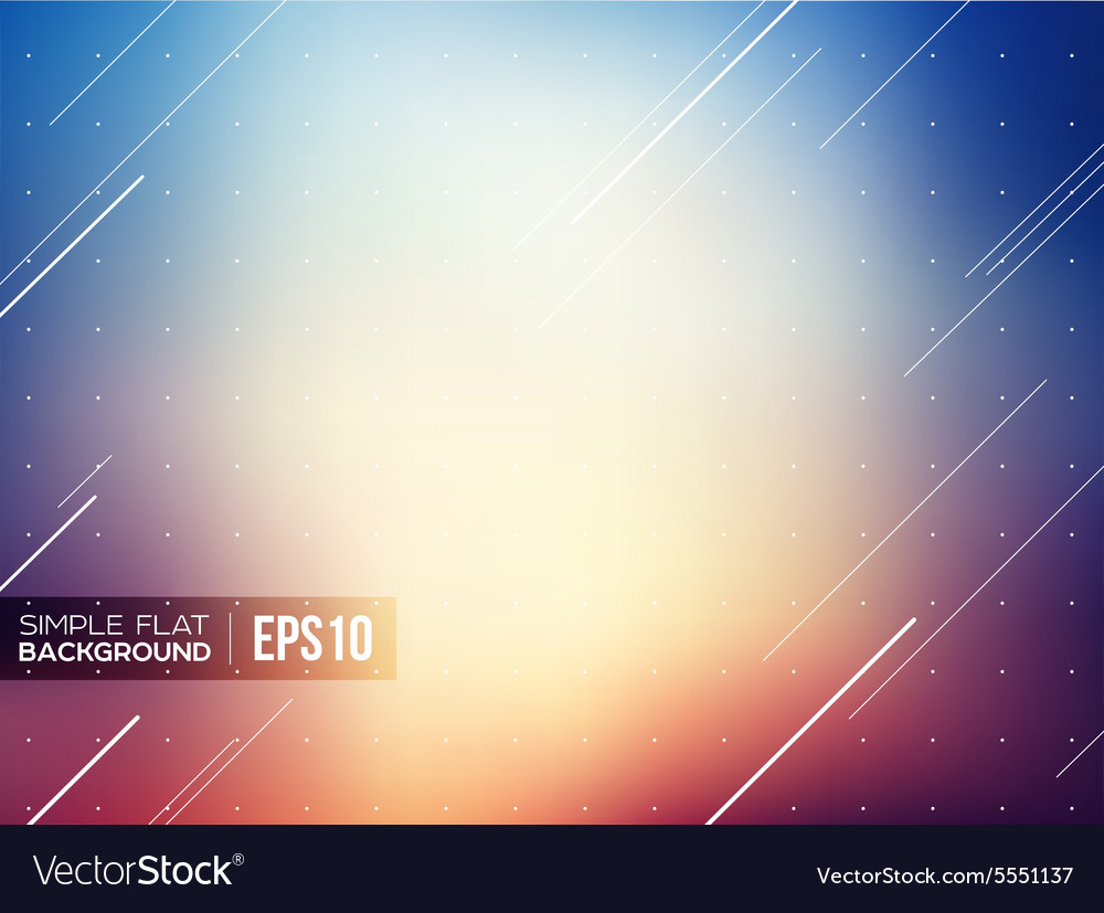 Simple flat gradient background Royalty Free Vector Image
