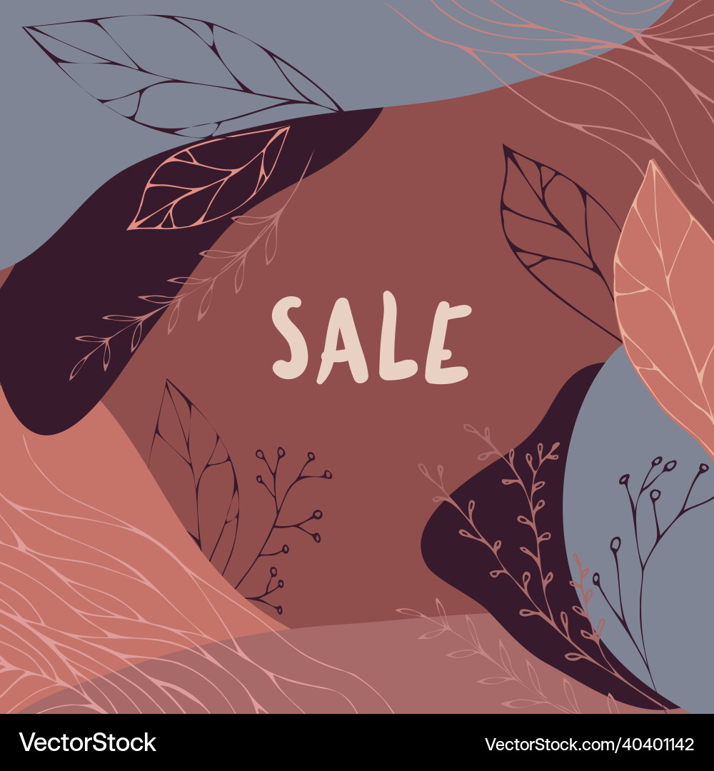 Abstract autumn backgrounds greeting cards Vector Image