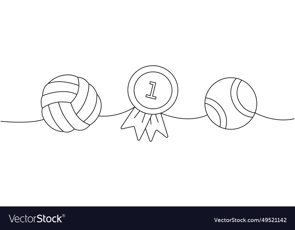 Set of pet supplies dog ball toy first place Vector Image