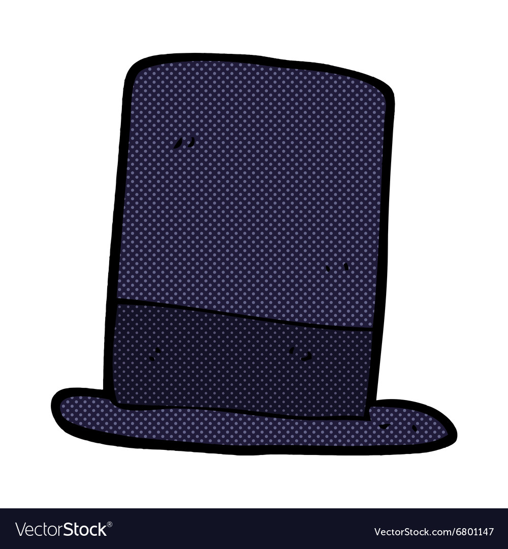 Comic cartoon hat Royalty Free Vector Image - VectorStock