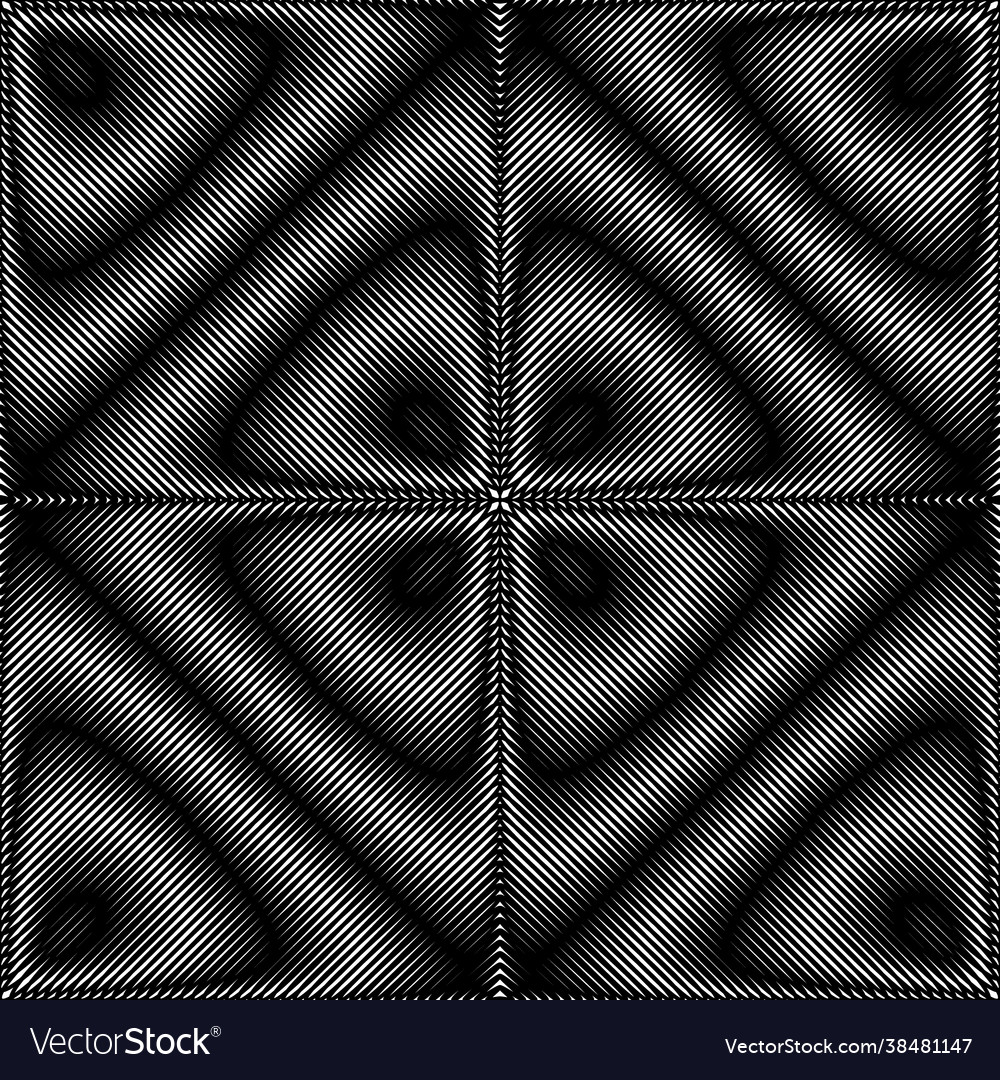 Textured 3d modern seamless pattern surface Vector Image