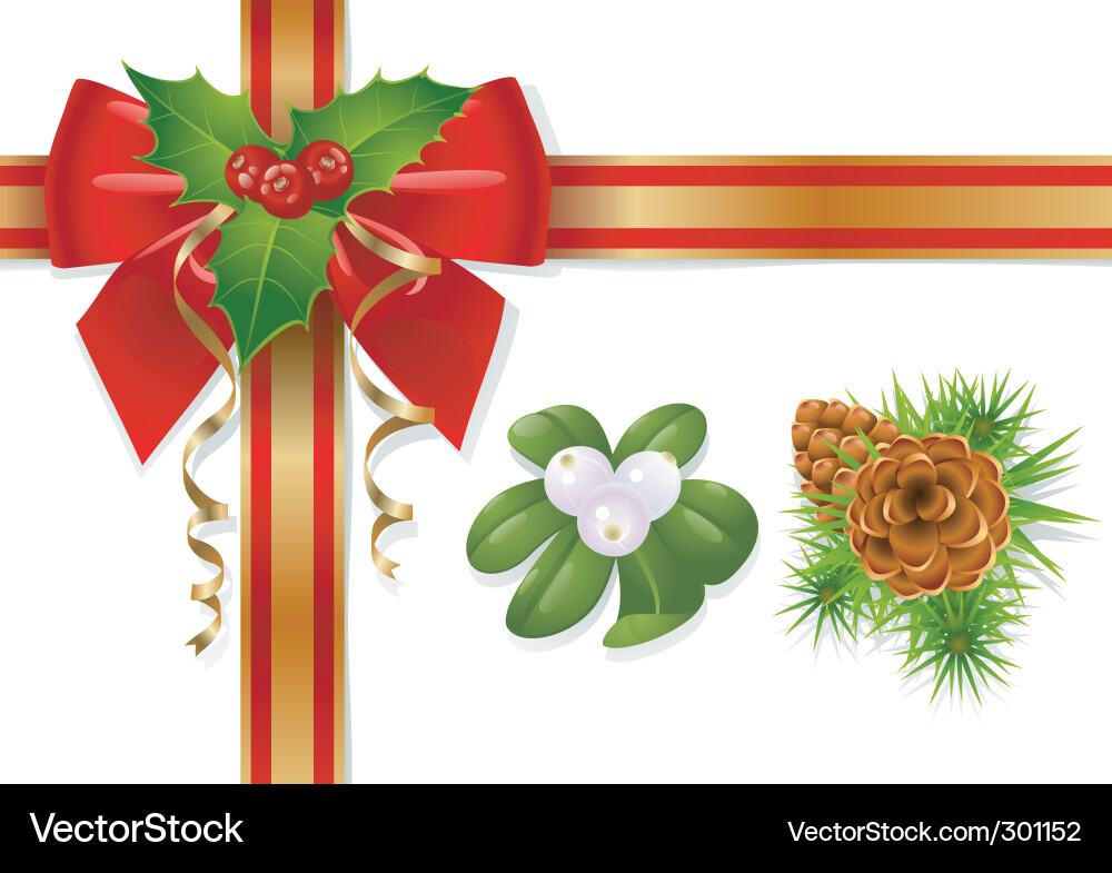 Christmas decoration Royalty Free Vector Image