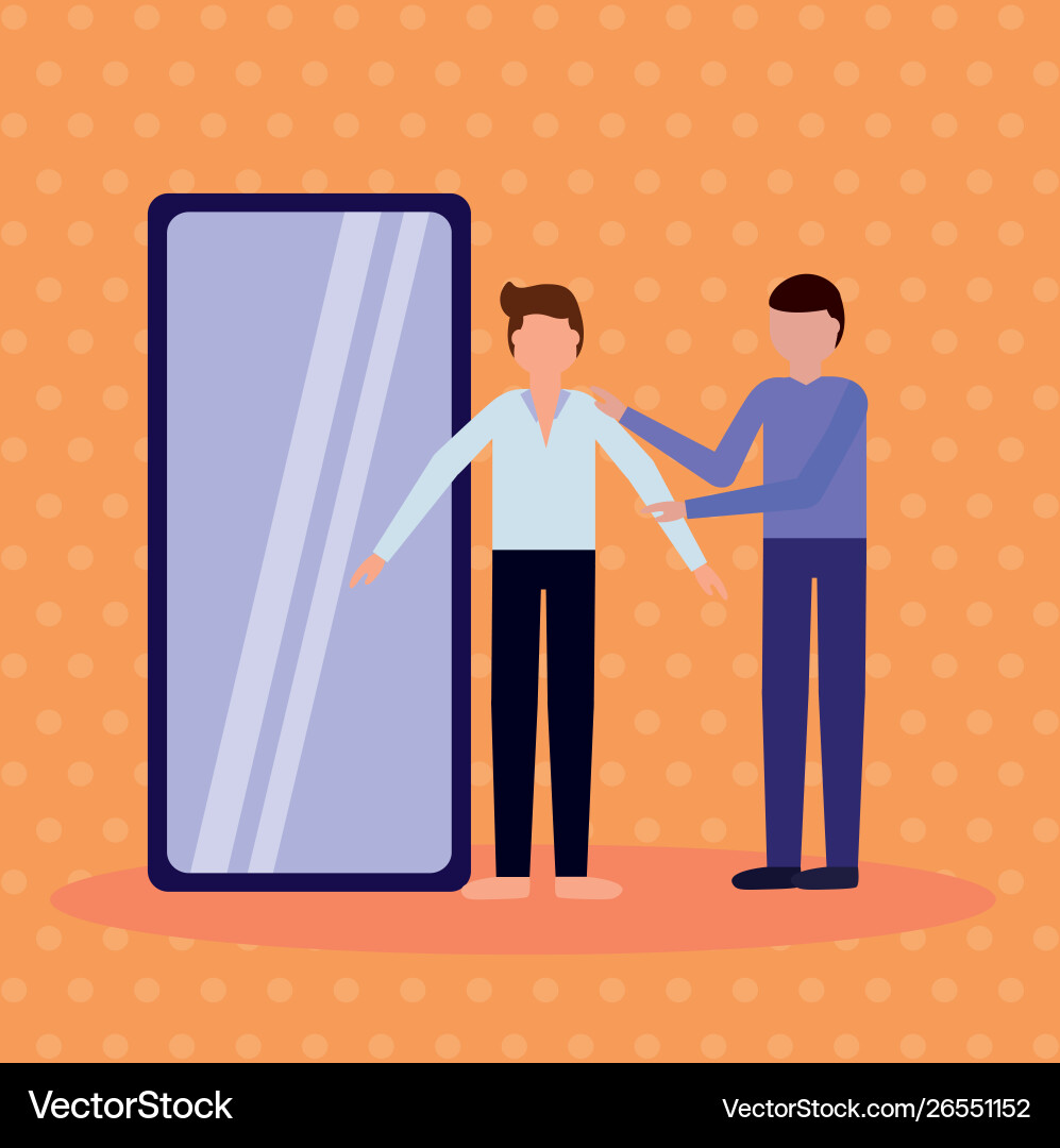 Groom avatar with wedding suit design Royalty Free Vector