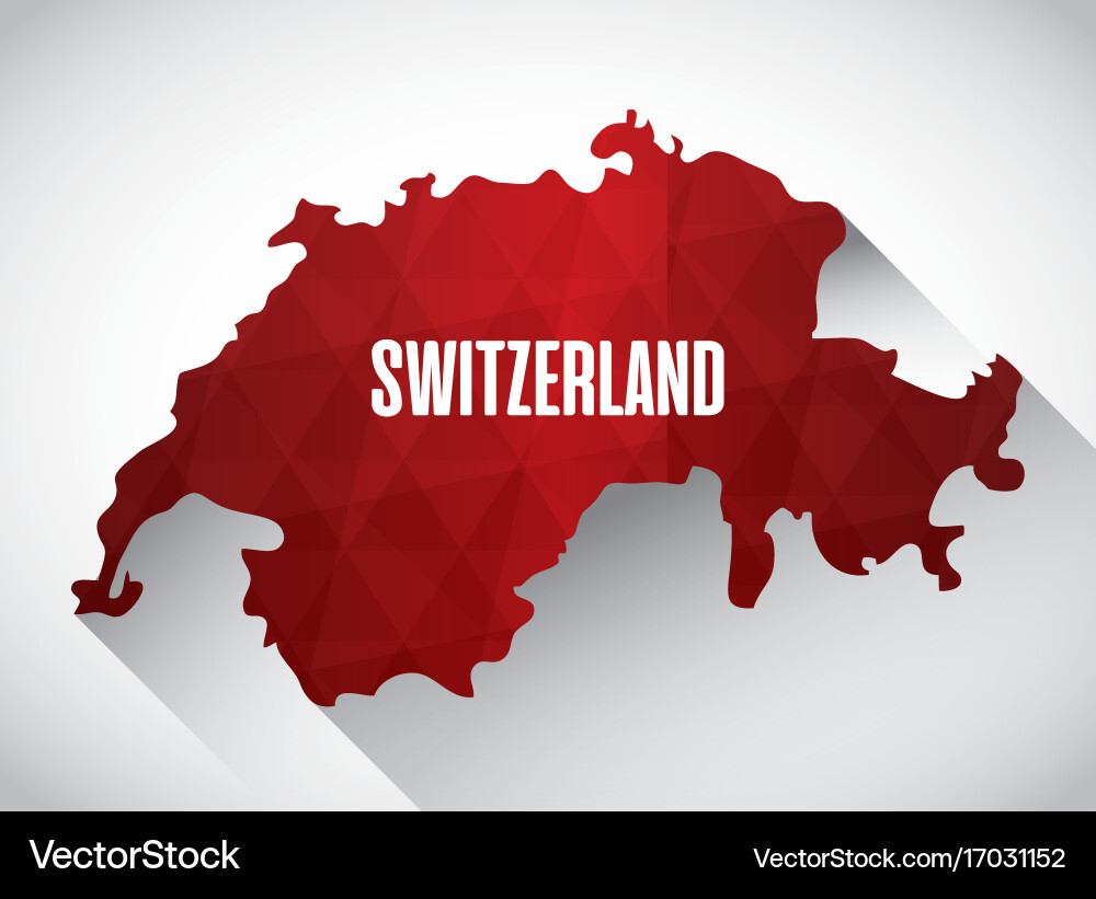 Switzerland country design Royalty Free Vector Image