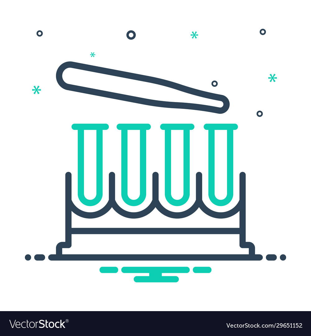 Test tubes Royalty Free Vector Image - VectorStock