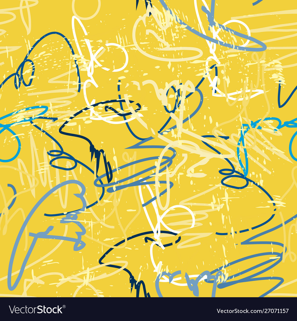 Bright abstract geometric seamless pattern Vector Image