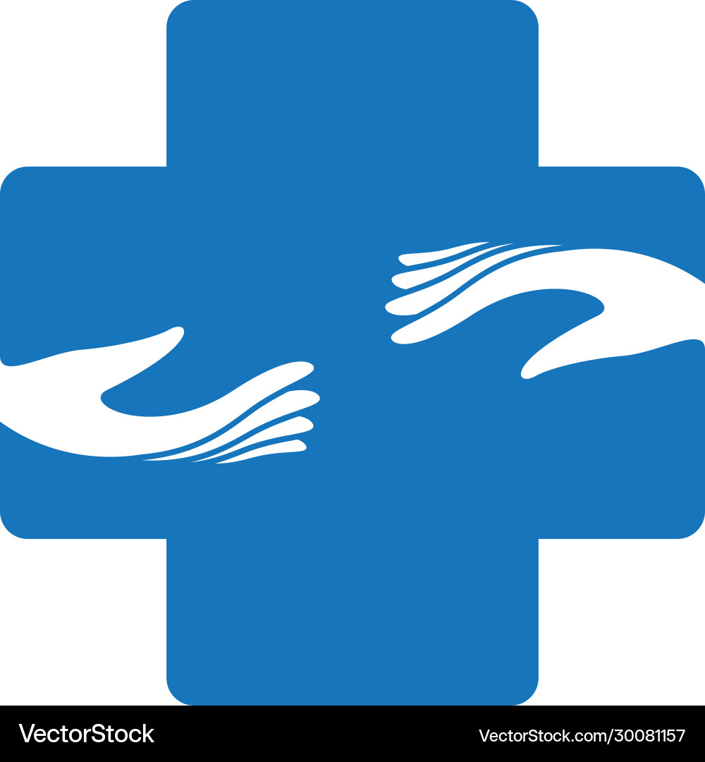 Medical cross icon Royalty Free Vector Image - VectorStock