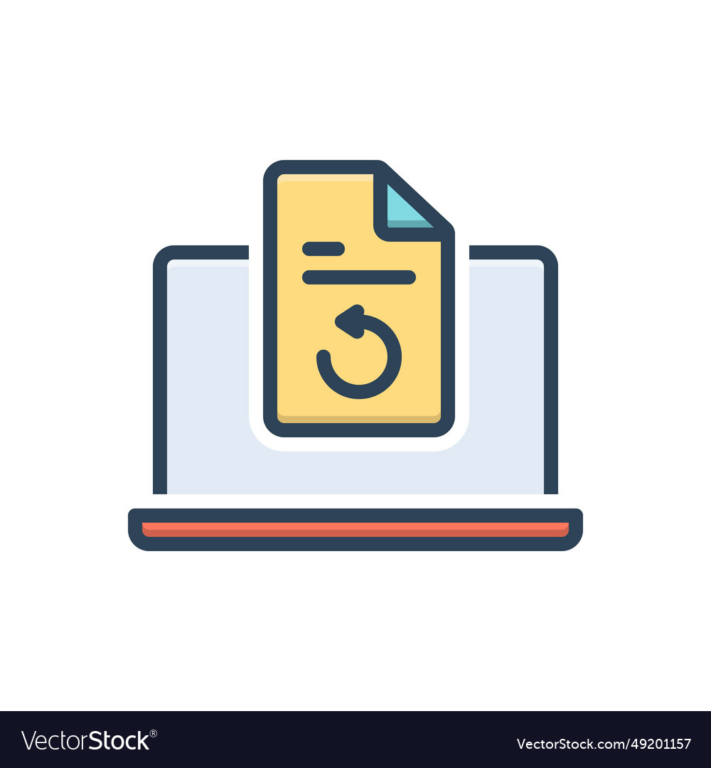 Undo Royalty Free Vector Image - VectorStock