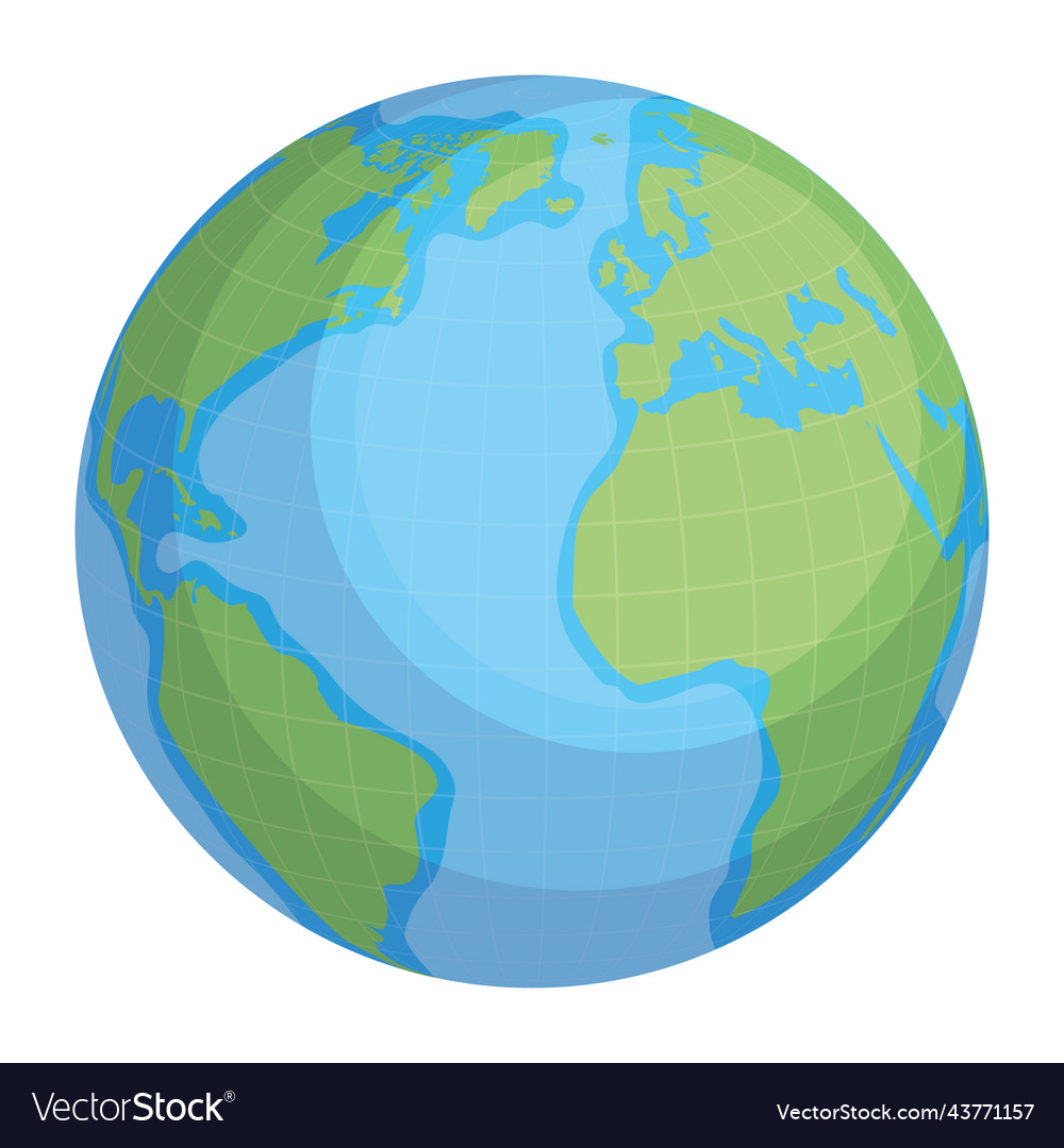World planet earth Royalty Free Vector Image - VectorStock