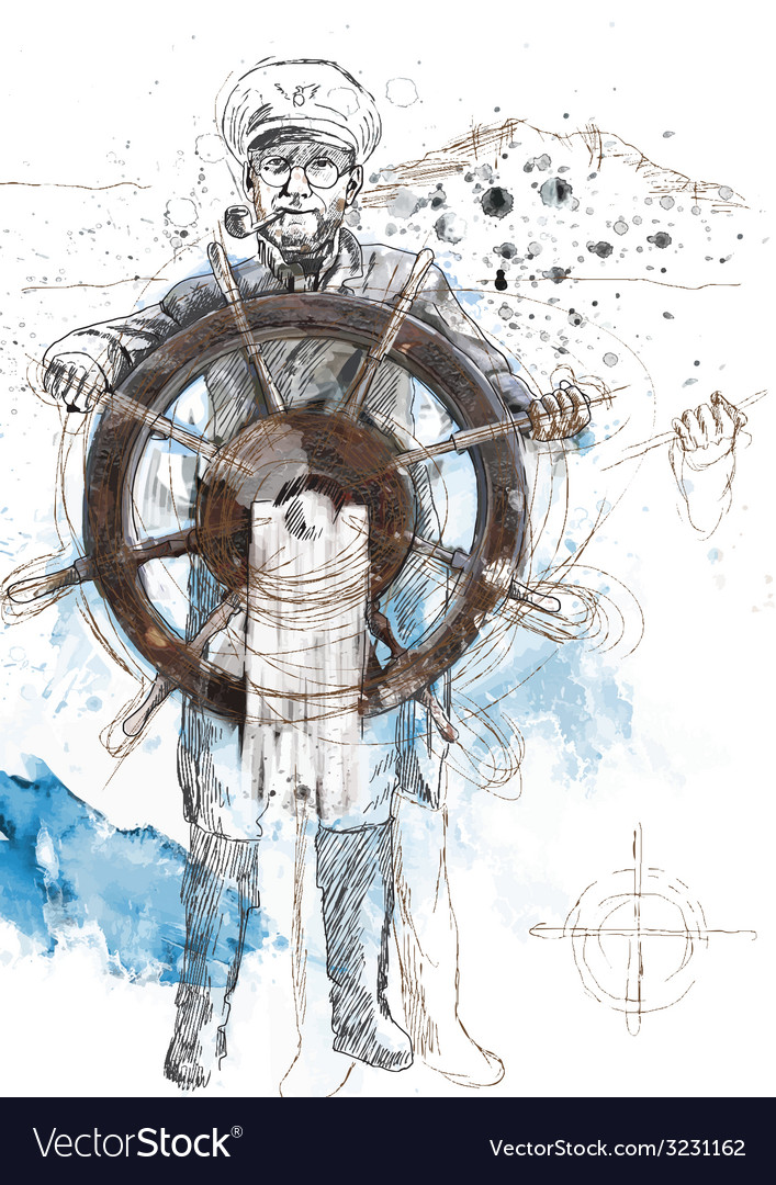 Captain Royalty Free Vector Image - VectorStock