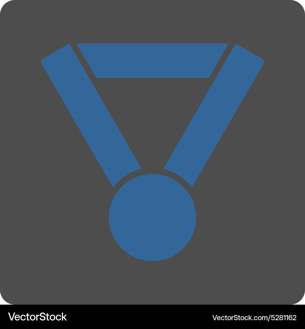 Champion award icon from buttons overcolor Vector Image