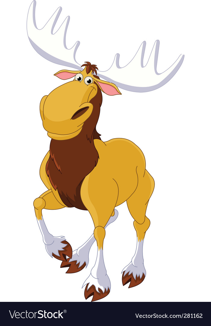 Moose Royalty Free Vector Image - VectorStock