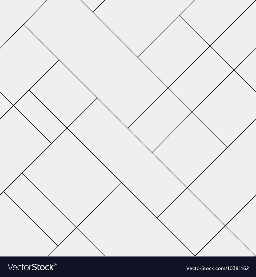Seamless pattern diagonal polygonal rectangular Vector Image