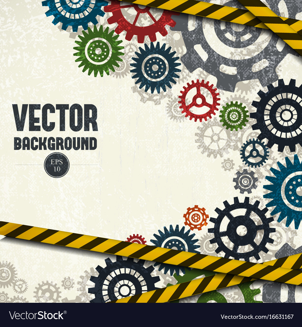 Abstract industrial background Royalty Free Vector Image