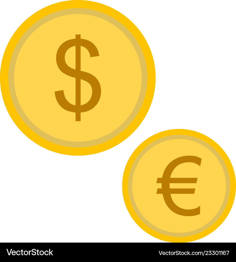 Currencies icon Royalty Free Vector Image - VectorStock