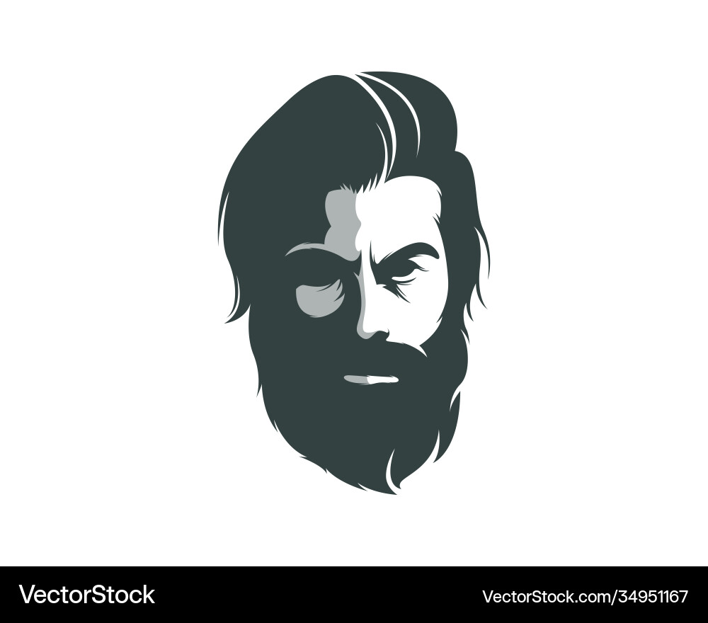 Longbeard Royalty Free Vector Image - VectorStock
