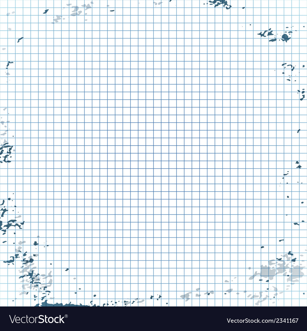 Squared paper background Royalty Free Vector Image