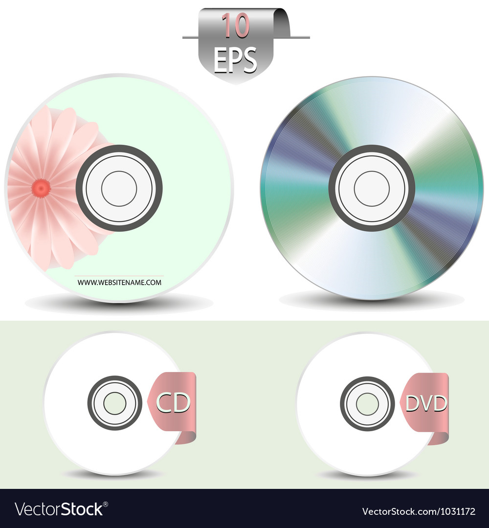Compact disc Royalty Free Vector Image - VectorStock