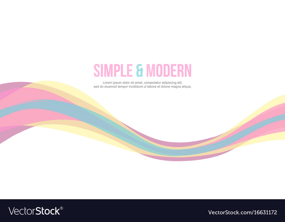 Wave design banner background collection Vector Image