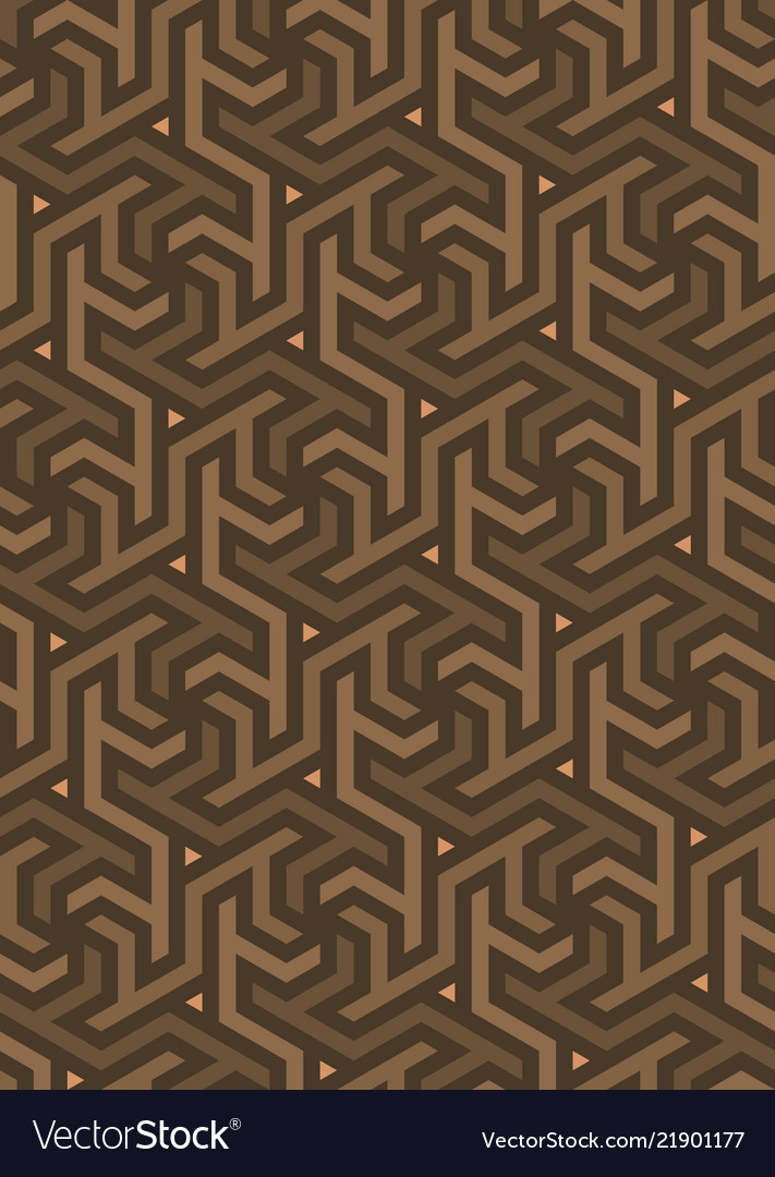 Geometric pattern hexagonal grid Royalty Free Vector Image