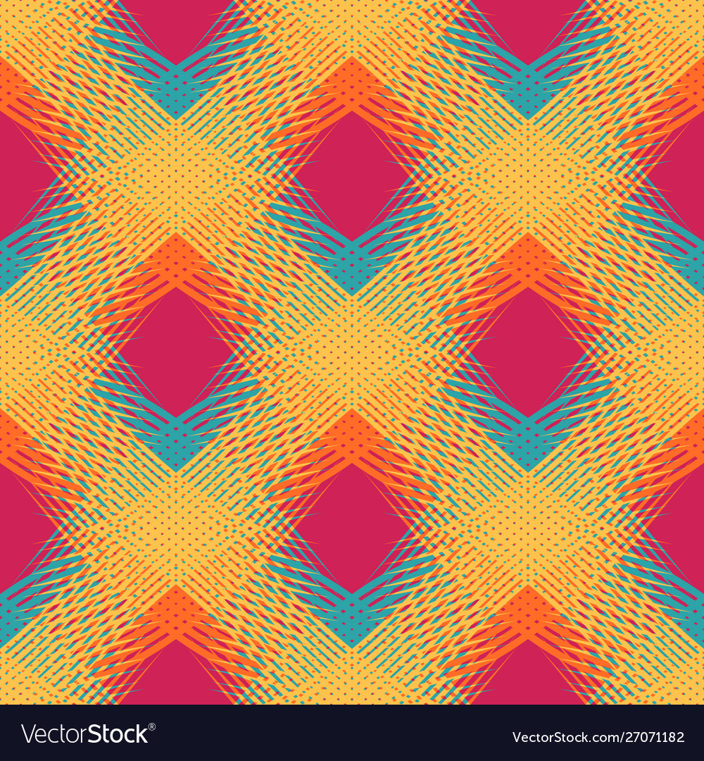 Geometric abstract pattern for your design Vector Image