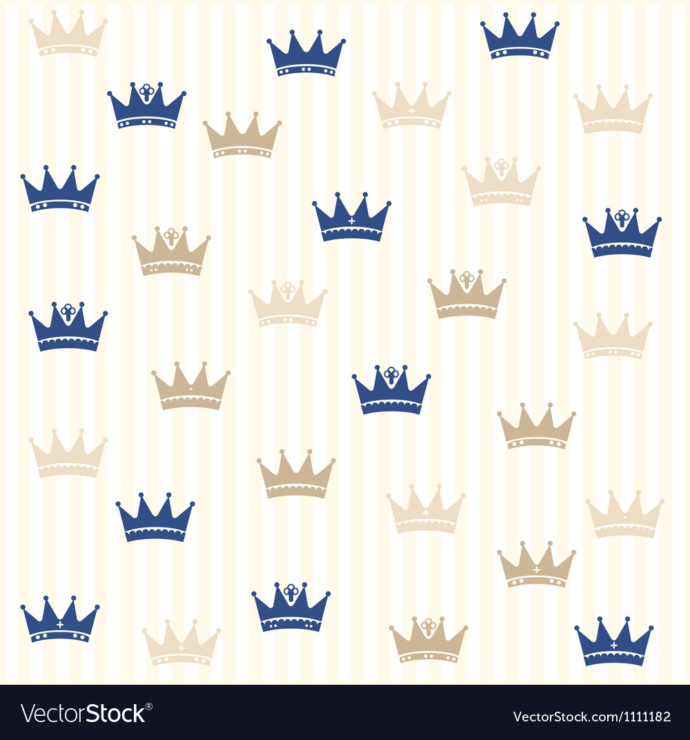 Royal seamless pattern Royalty Free Vector Image