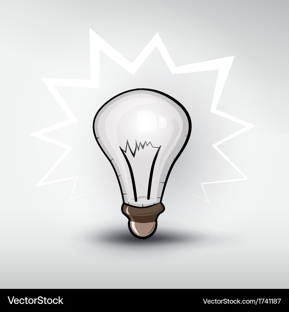 Bulb Royalty Free Vector Image - VectorStock