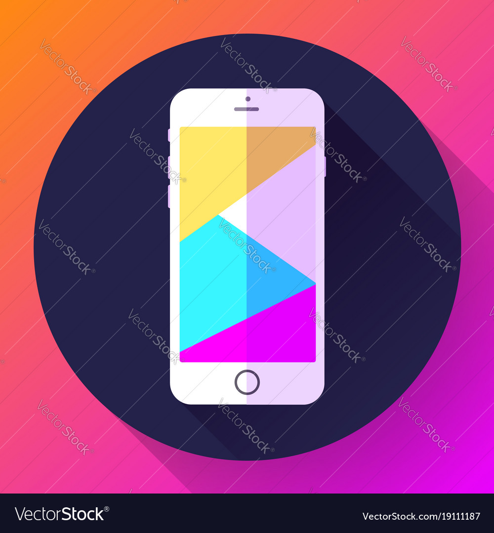 Mobile phone icon Royalty Free Vector Image - VectorStock