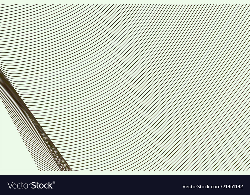 Artistic Line Curve Wave Background Pattern Vector Image