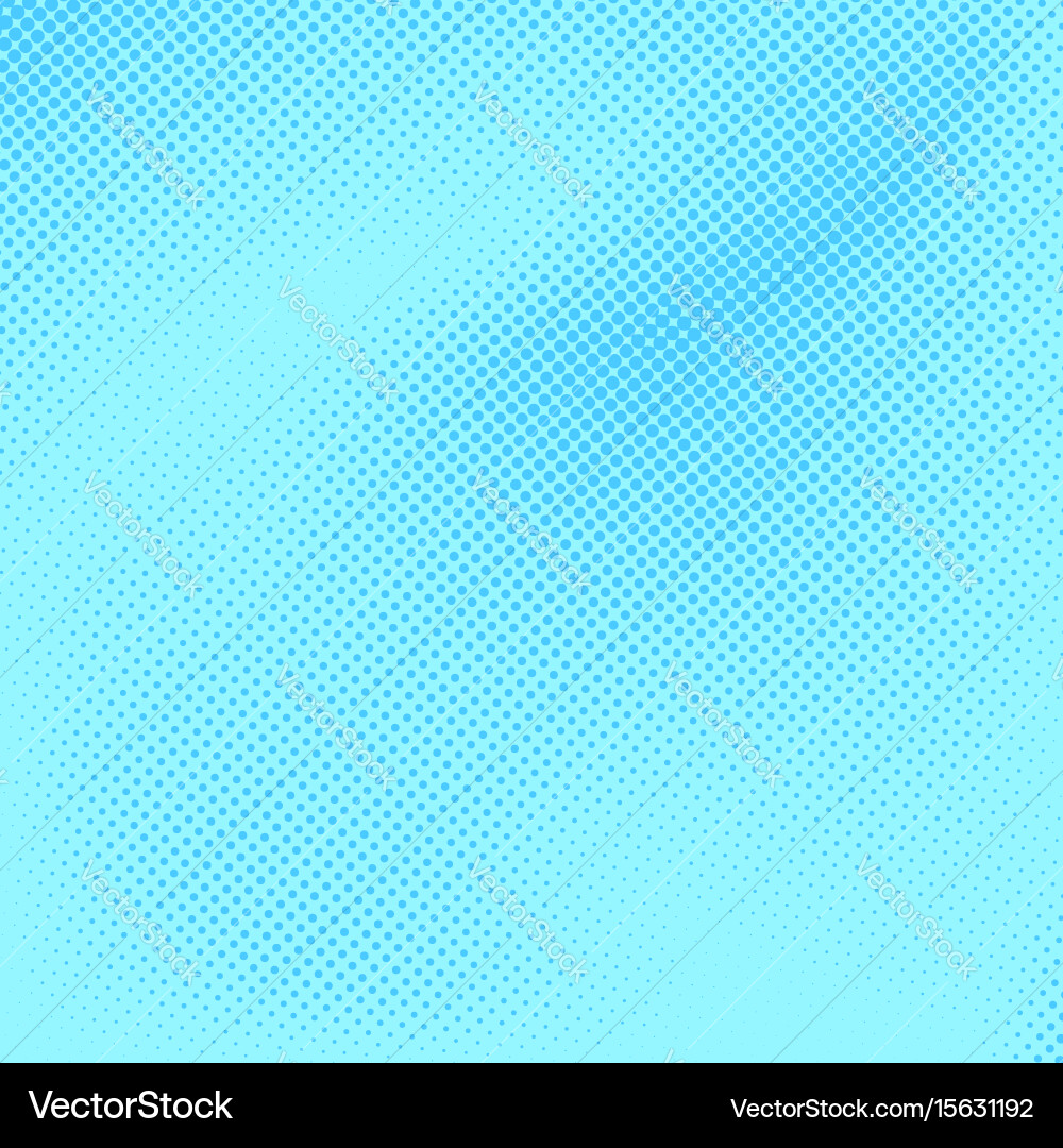 Blue childish pop art style card layout Royalty Free Vector