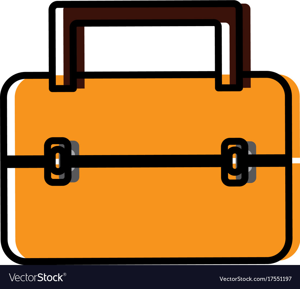 Construction tool box Royalty Free Vector Image