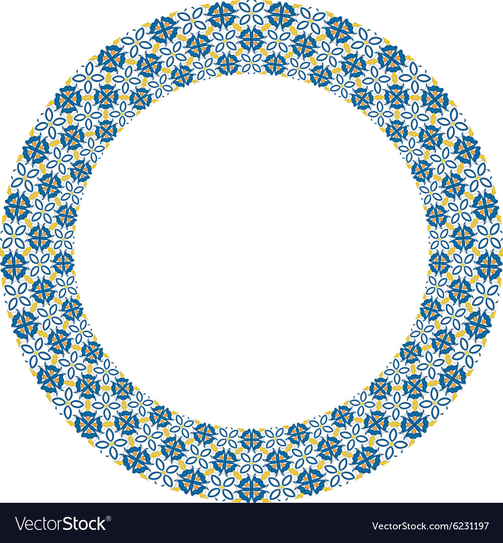 Decorative circle Royalty Free Vector Image - VectorStock