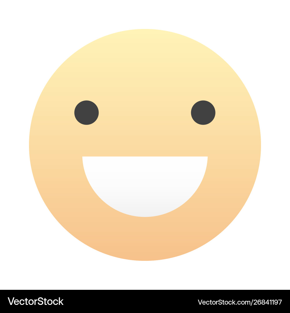 Emoji icon face expression modern design Vector Image