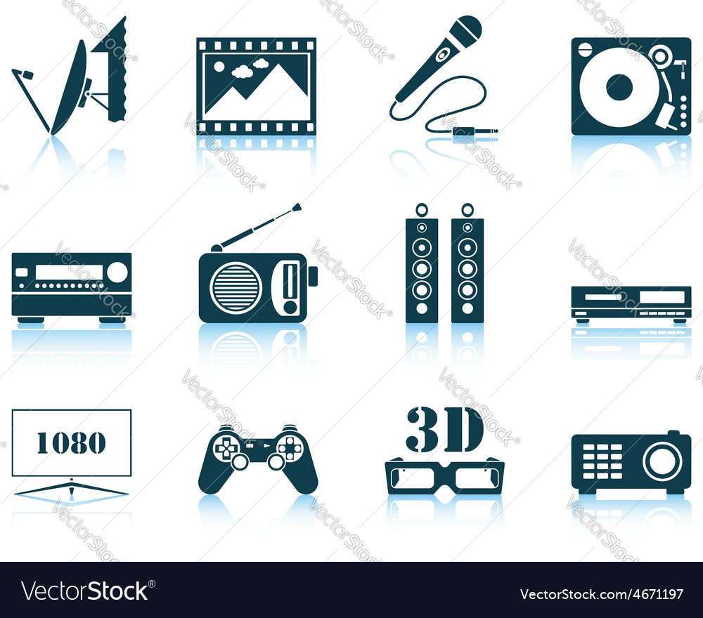 Icon set Royalty Free Vector Image - VectorStock