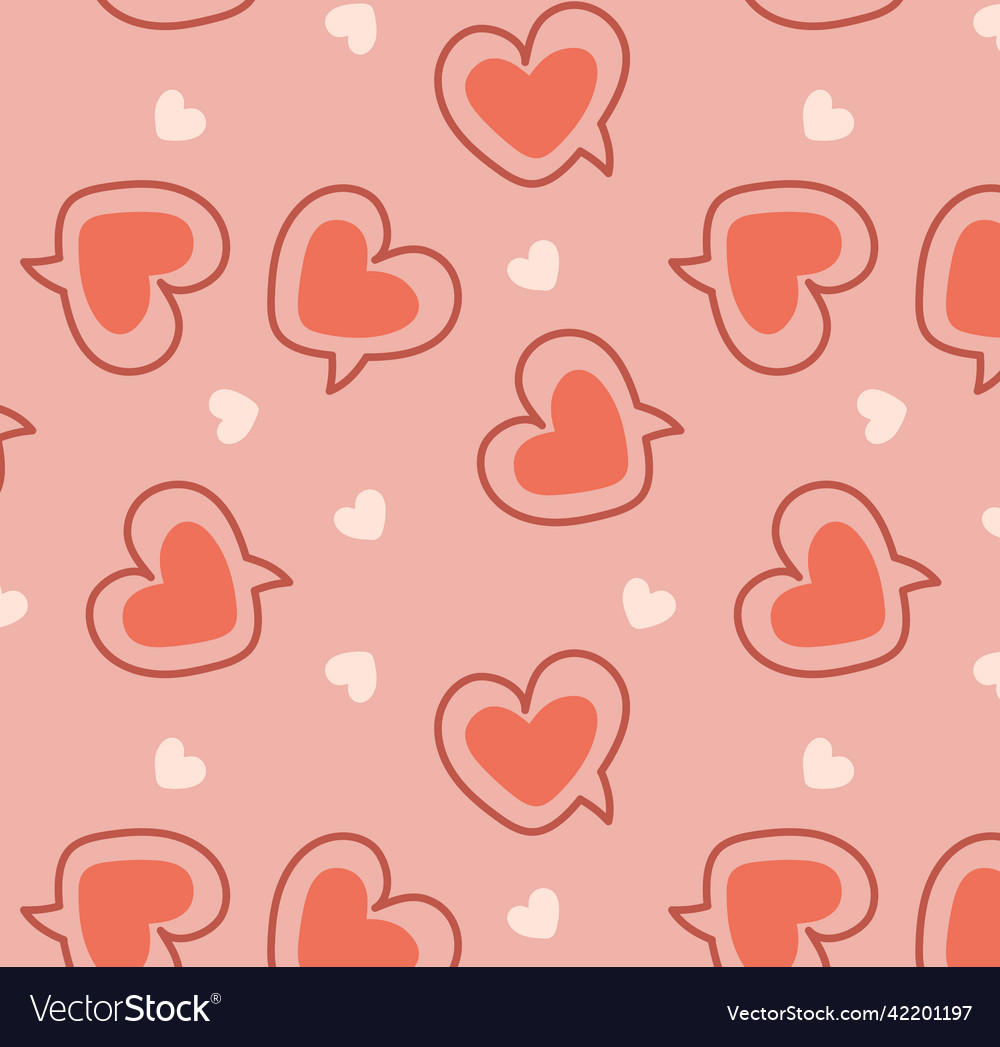 Love pattern Royalty Free Vector Image - VectorStock
