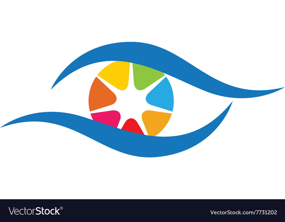Eye logo Royalty Free Vector Image - VectorStock