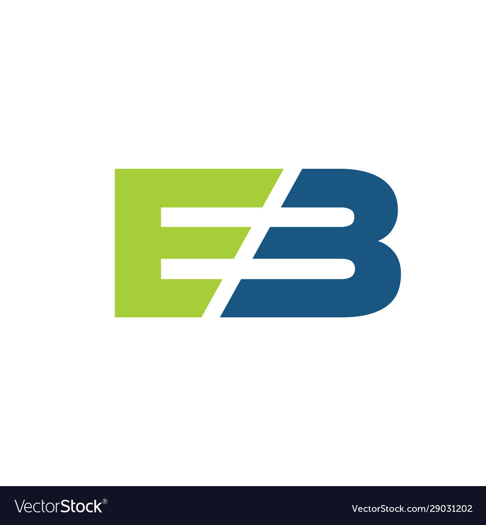 Initial letter logo template Royalty Free Vector Image