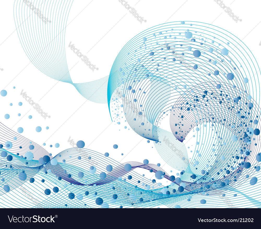 Water background Royalty Free Vector Image - VectorStock